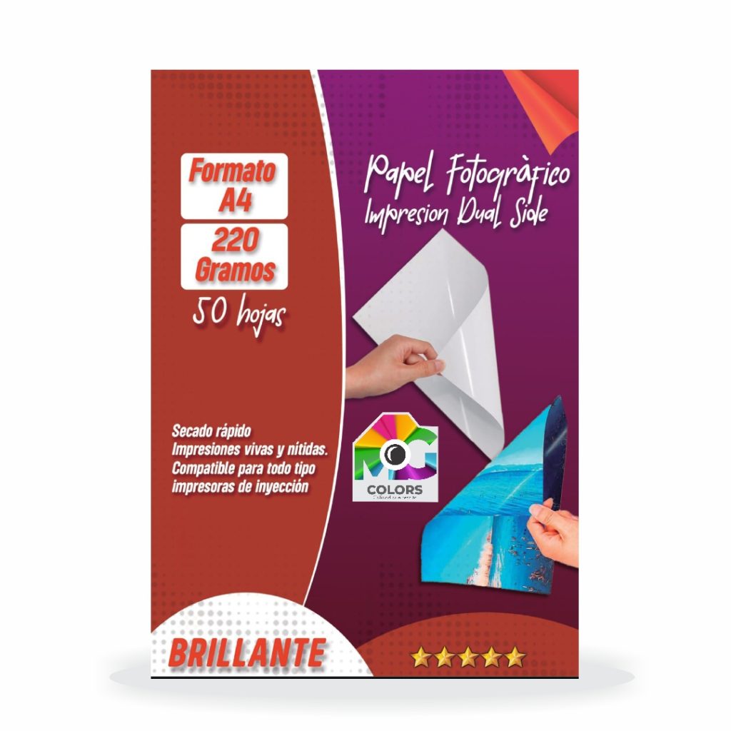 Papel Fotográfico 220 Gr Doble cara – Papeleria MILGER
